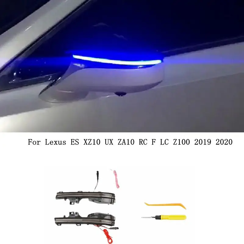 2pcs-LED-Dynamic-Turn-Signal-Side-Mirror-Sequential-Indicator-Blinker ...