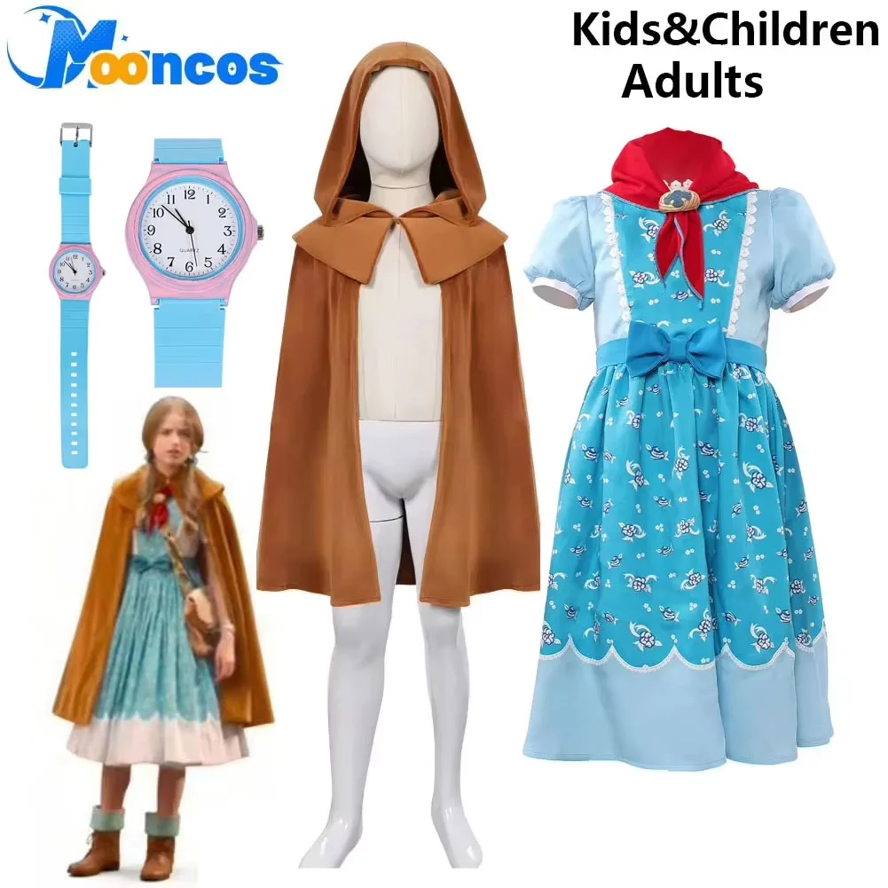 Holly Wheeler Cosplay Cape à capuche marron Costume Roleplay Cape ...