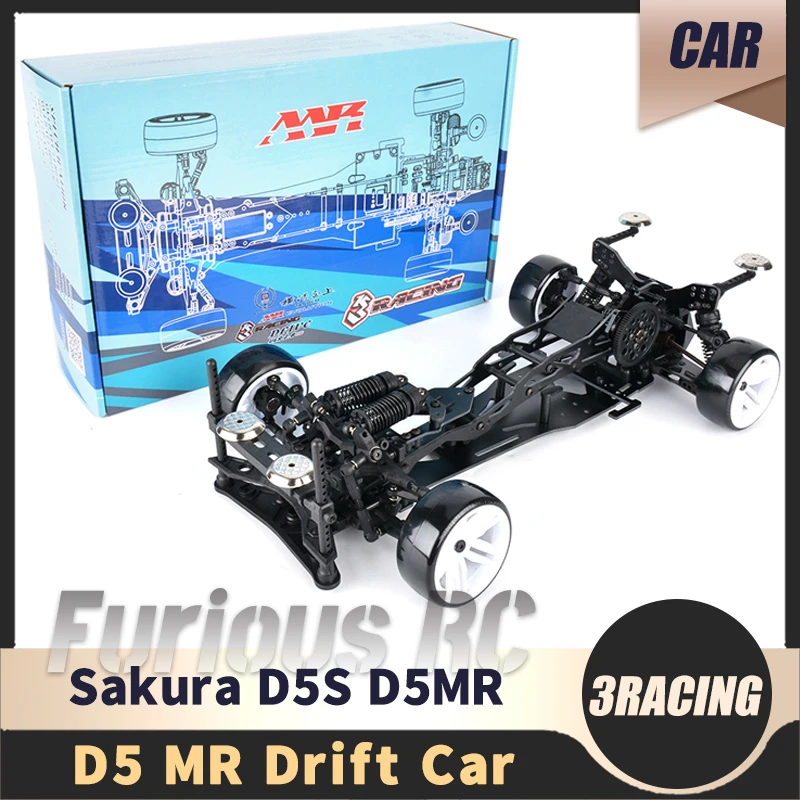 3Racing Drift RC Auto Sakura D5 MR D5s Kit 1/10 elektrische Fernbedienung Flat Road Drift Auto ...