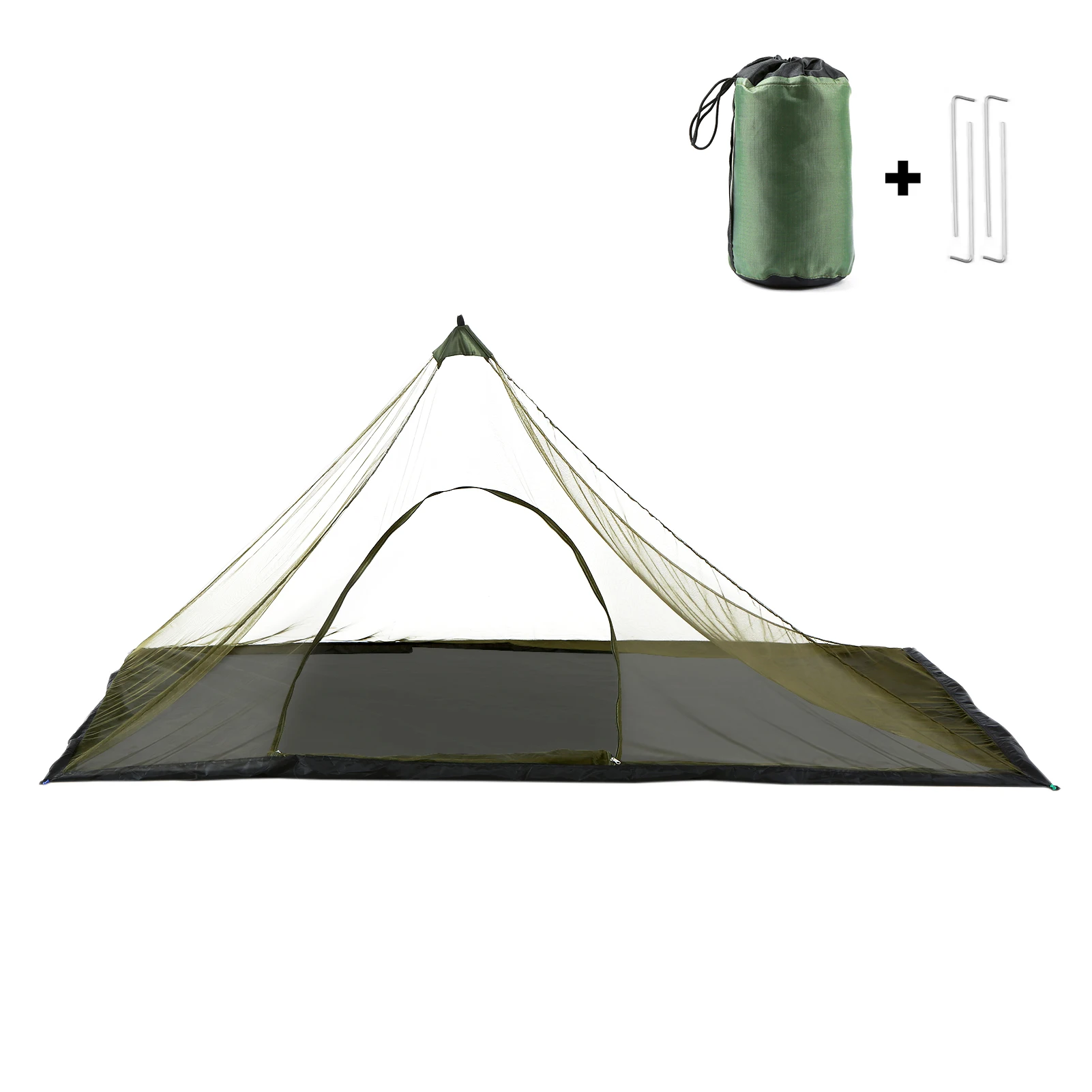 Camping-Tent-with-Carry-Bag-Water-Resistant-Outdoors-Mesh-Tent-For ...