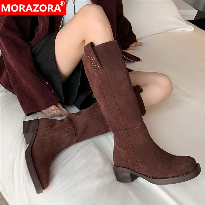 MORAZORA-Cow-Suede-Knee-High-Boots-Women-Slip-On-Square-Mid-Heels-Thick-Fur-Warm-Winter.jpg