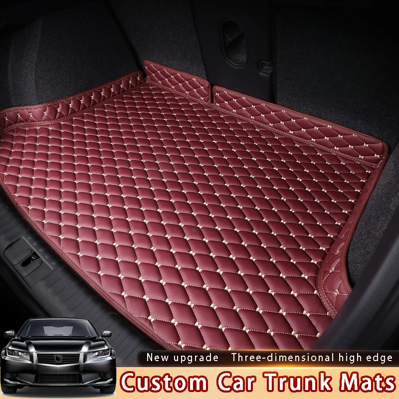 Custom-3D-High-Edge-Leather-Car-Trunk-Mat-For-Nissan-All-Models-Qashqai ...