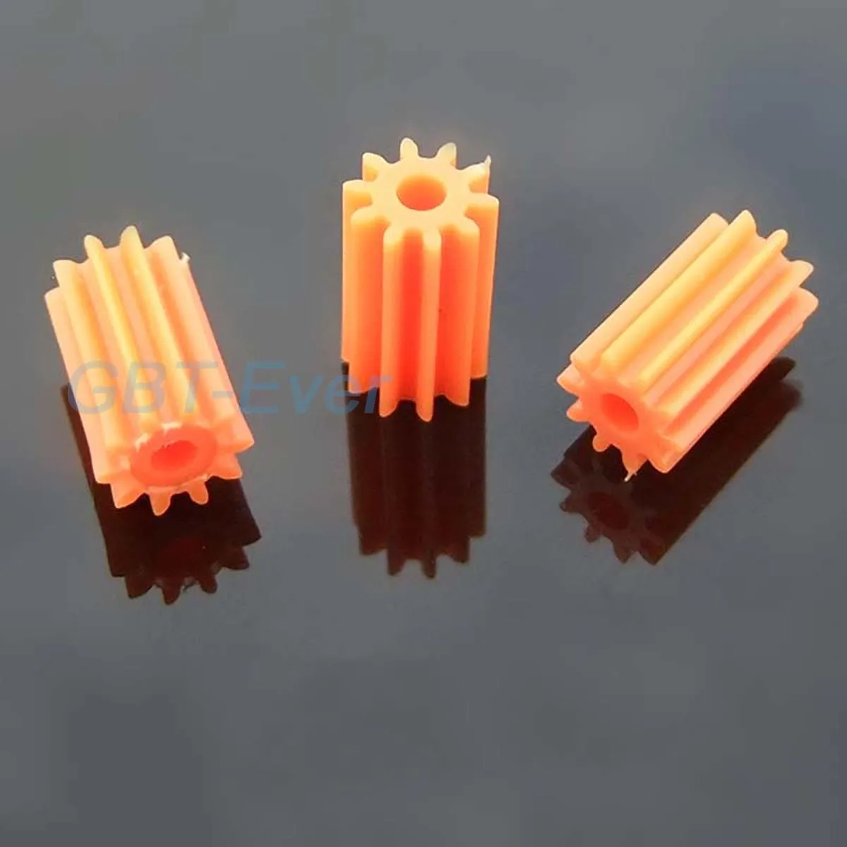 20Pcs-0-5M-Plastic-Gear-102A-Extended-White-Orange-red-Gear-Diameter ...
