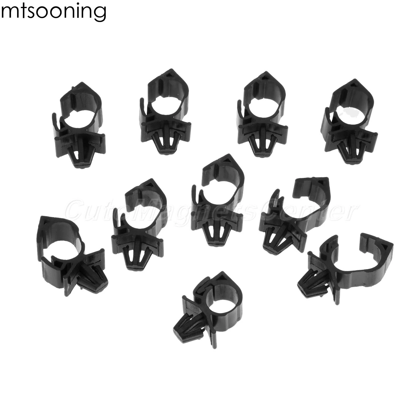 10pcs Car Wiring Harness Fastener Universal Auto Route Fixed Clips ...