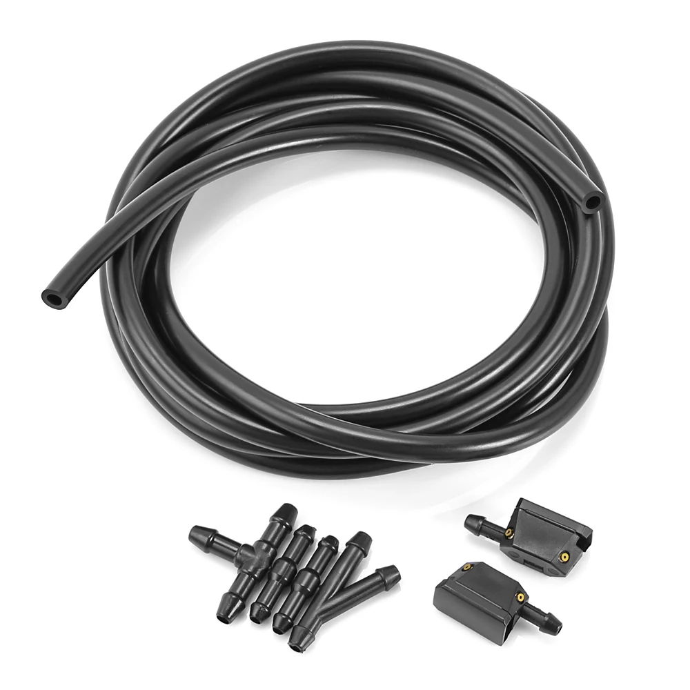 Car-Front-Windscreen-Wiper-Nozzle-Jets-Check-Valve-Tube-Pipe-Hose-Kit ...