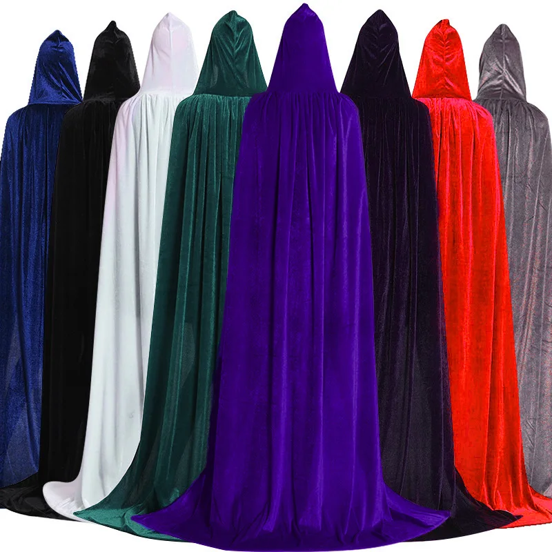 Cape-de-Carnaval-en-Velours-pour-Enfant-Costume-M-di-val-Capuche-pour ...