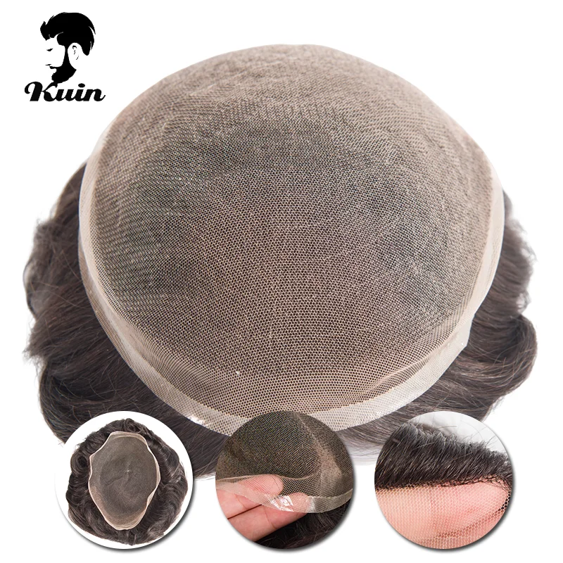 French-Full-Lace-Toupee-Men-Capillary-Prothesis-Breathable-Natural ...