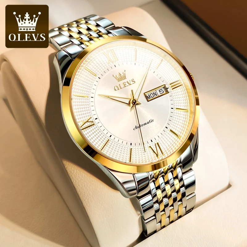 OLEVS 6657 Imported Automatic Movement Men's Watches High End ...