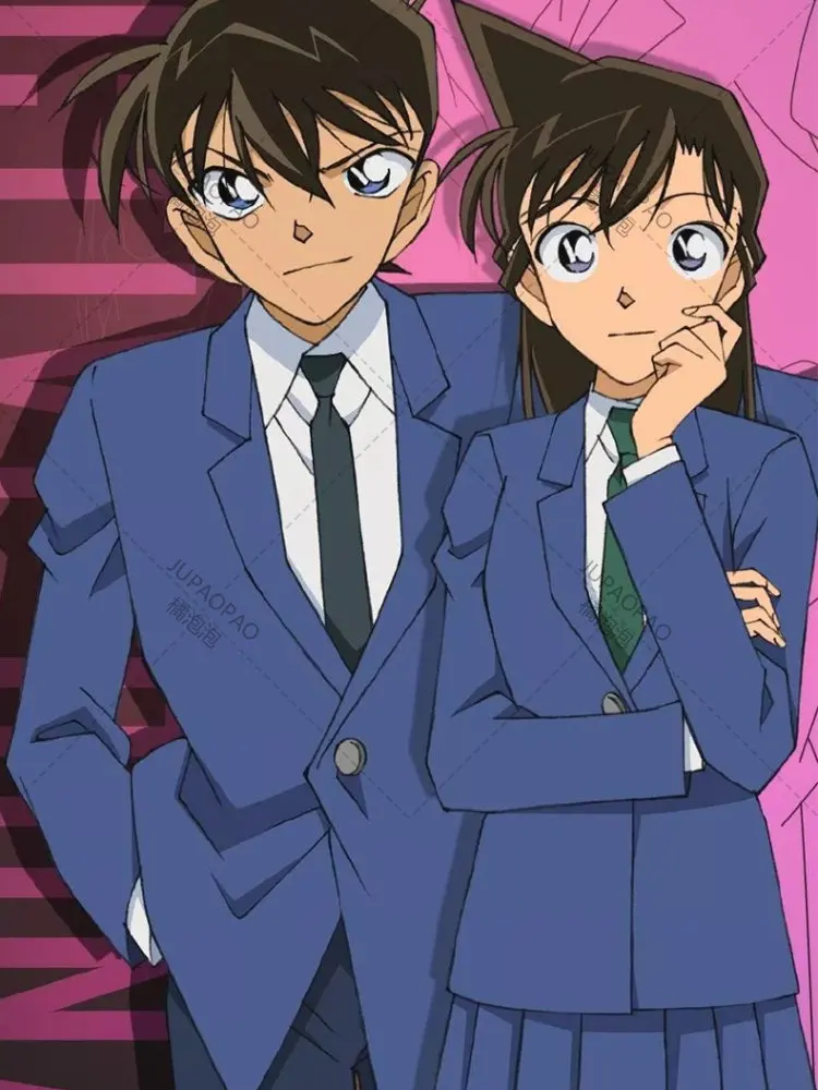 Detective Conan Shinichi And Ran Manga