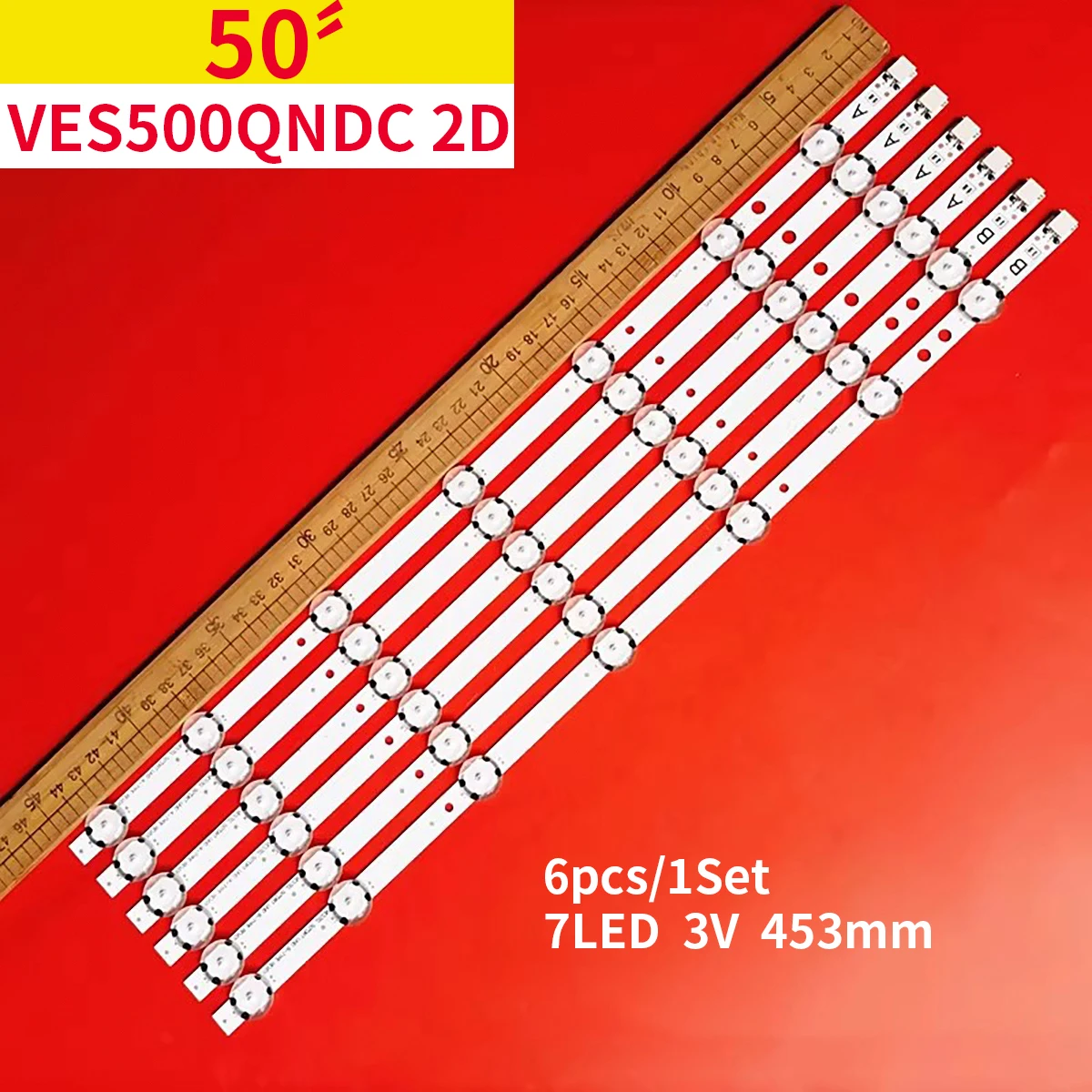 1set LED backlight for 50HK15T74U 50HK6T74U 50VL5A63DB 50U6863DB ...