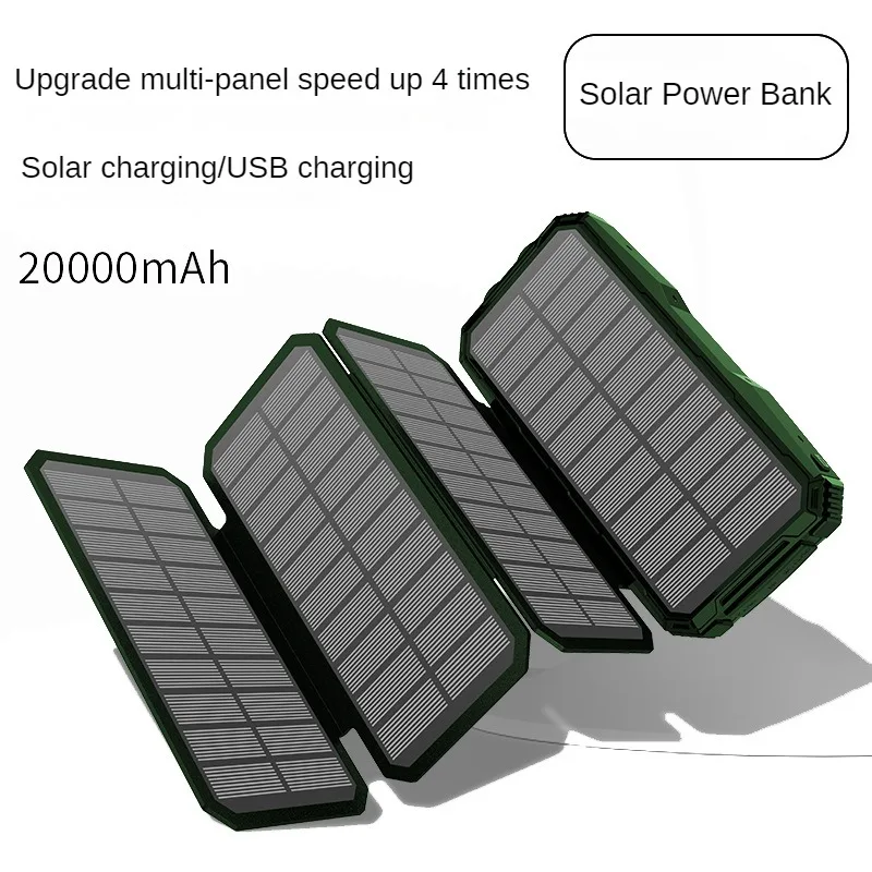 Folding-Solar-Power-bank-20000mAh-Solar-charger-Portable-Charging ...
