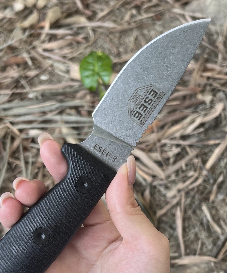 ESEE-3P Rowen Tactical Outdoor Knife - Blade HQ