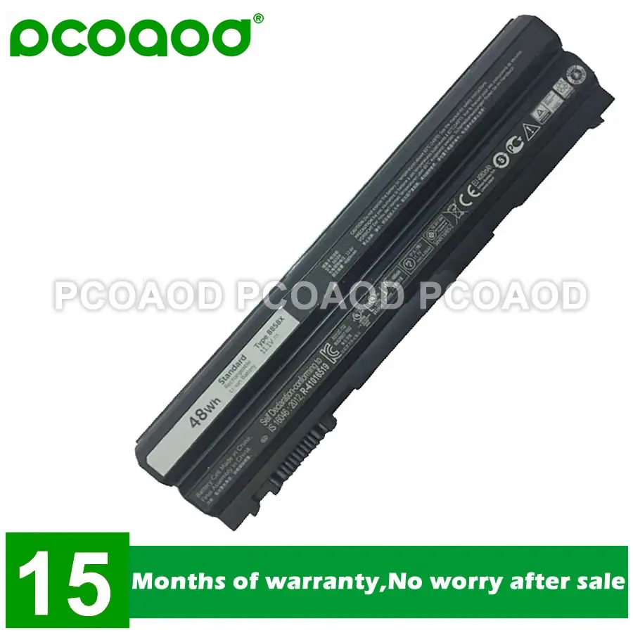 PCOAOD 11.1V 48Wh 4200mAh Mode 8858X 911MD T54FJ Battery For Dell ...