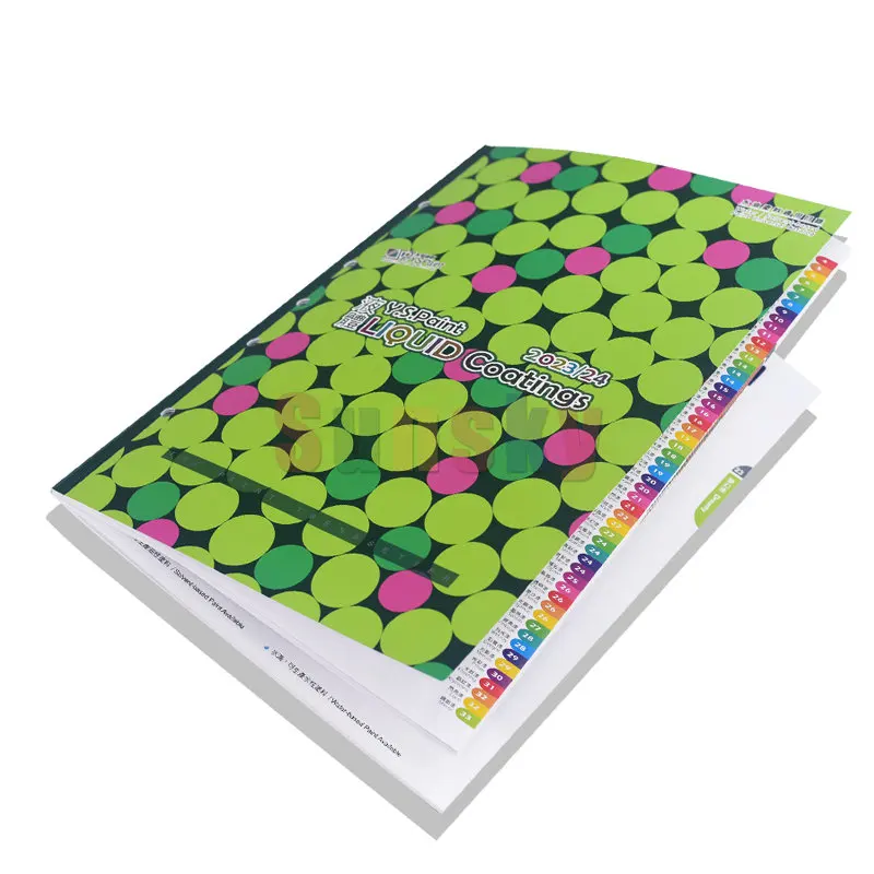 New-Edition-Taiwan-Yongxiang-Standard-YS-Color-Card-for-Coating-Liquid ...