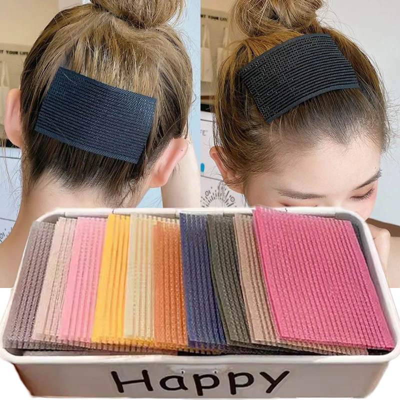 10Pcs-Solid-Color-Bangs-Magic-Paste-Posts-Hair-Sticker-Clip-for-Women ...