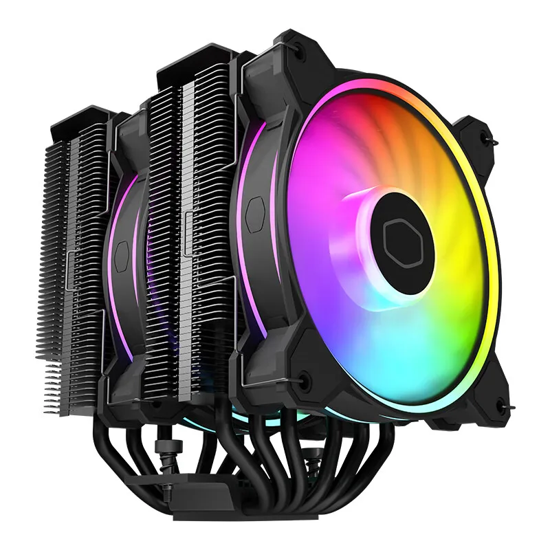 Cooler-Master-T620-Halo-White-CPU-Cooler-ARGB-Chassis-Radiator-Fan-1700 ...