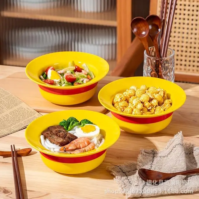 Anime-One-Piece-Straw-Hat-Bowl-Luffy-Creative-Animation-Peripheral-Two ...