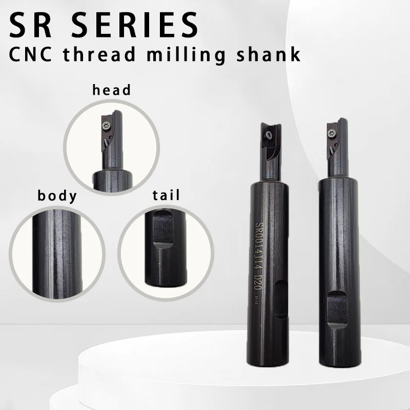 ThreadMillingCutters SR0014H14 SR0018H21 CNC Lathe Machine Clamp Single ...
