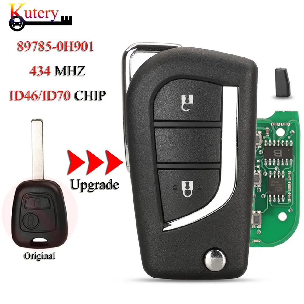 jingyuqin-89785-0H901-Upgrade-Remote-Smart-Car-Key-For-Toyota-Aygo ...