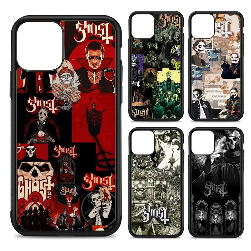 Ghost-Heavy-Metal-Band-Phone-Case-Silicone-PC-TPU-Case-for-iPhone-11-12 ...