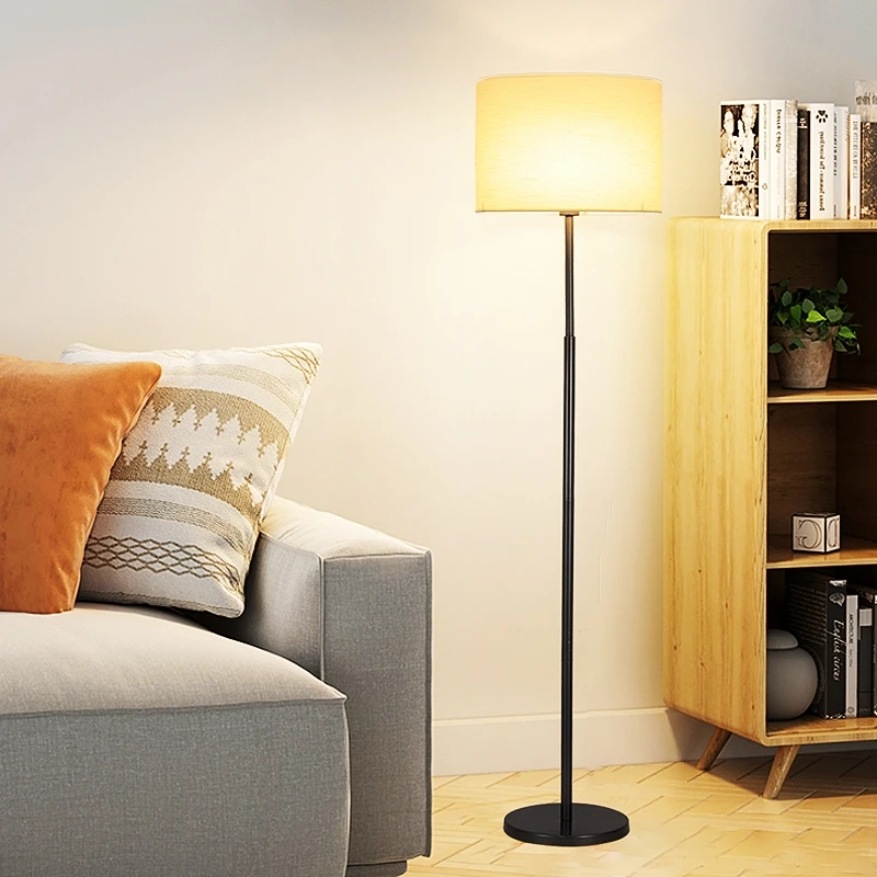 Decorate A Small Living Room With Stand Floor Lamp