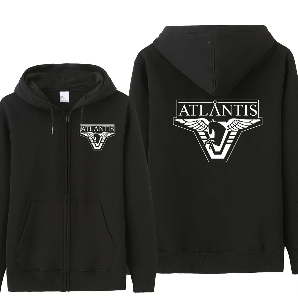 Stargate Atlantis Hoodies Men Fleece Cool Stargate Atlantis Sweatshirt ...