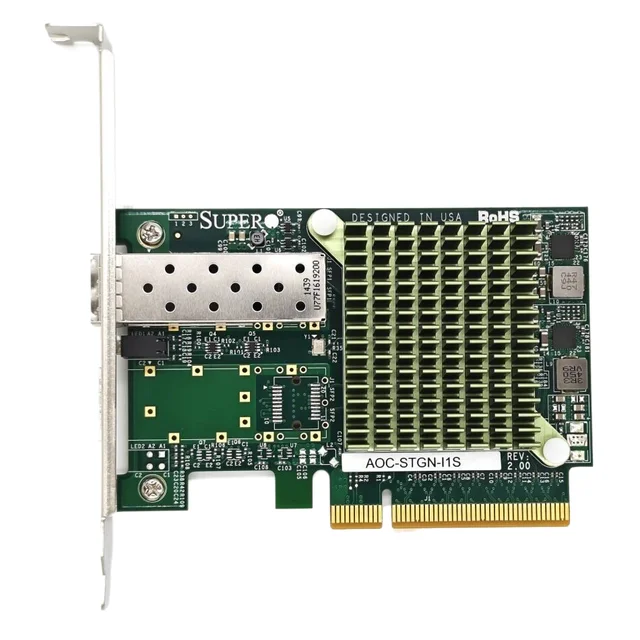 10Gb Ethernet Network Adapter Intel 82599EN X520-DA1 1xSFP+ Port PCI-E ...