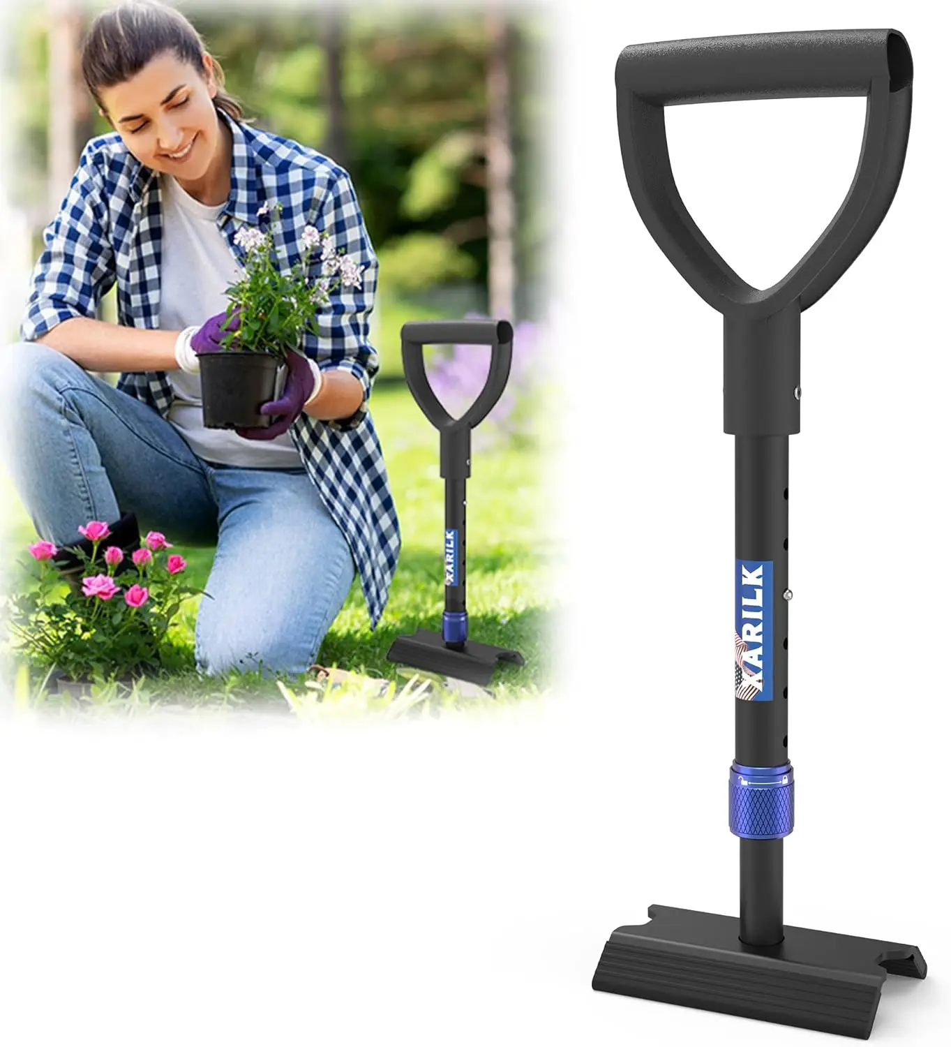 17-22-Adjustable-Standing-Aid-Short-Hiking-Stick-Stand-Assist-Aid-for ...