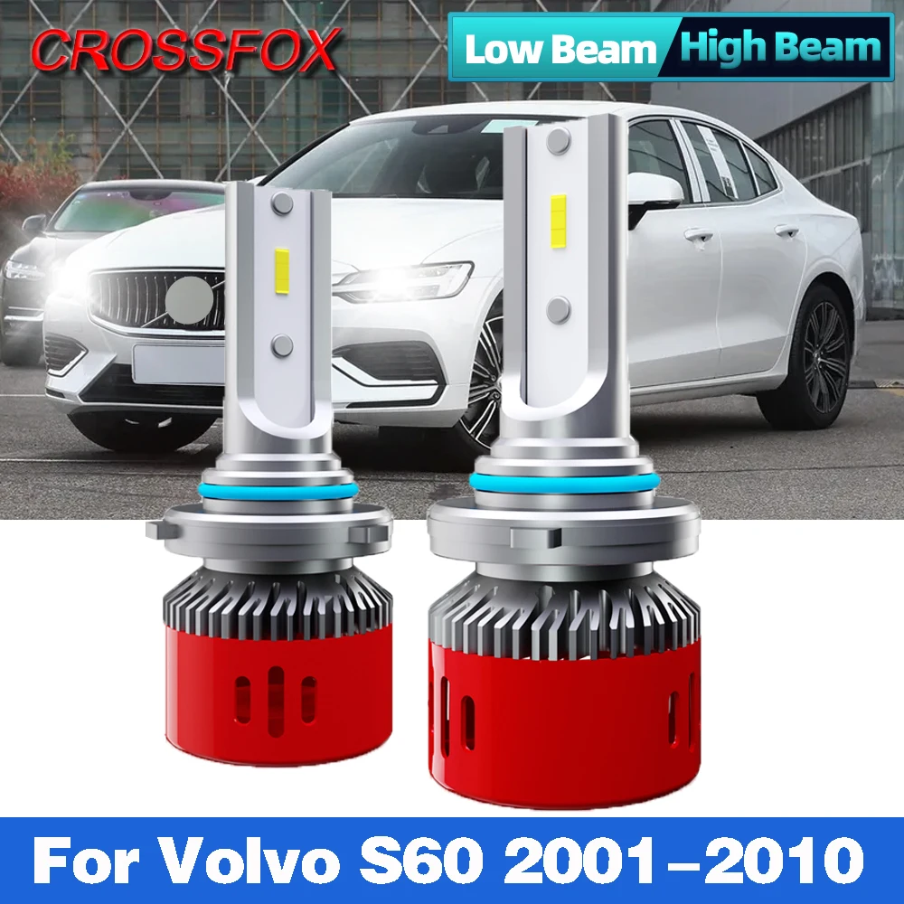 H7 Canbus Led Headlight Bulbs 12000LM 9005 HB3 High Low Beam Turbo ...