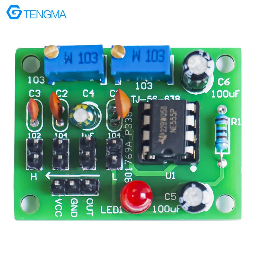 Kit-de-generador-ajustable-de-pulso-NE555-m-dulo-generador-de-se-al-de ...