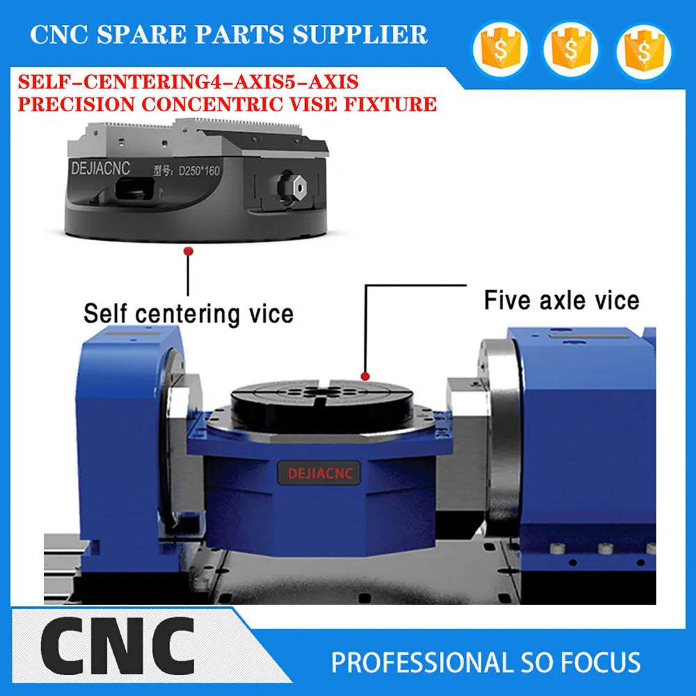 Self-centering-4-axis-5-axis-precision-concentric-vise-fixture-CNC ...