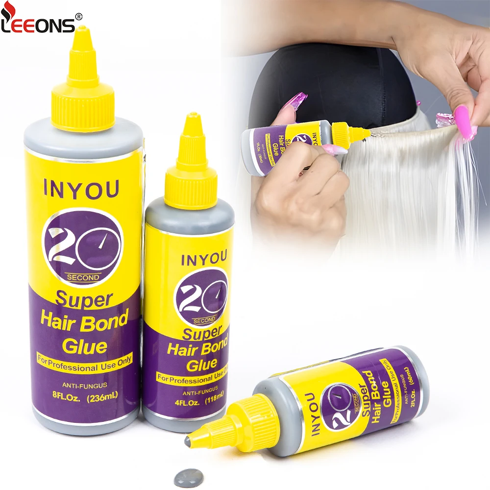Salon-Pro-Bonding-Hair-Glue-For-Making-Wigs-Hair-Extensions-Waterproof ...