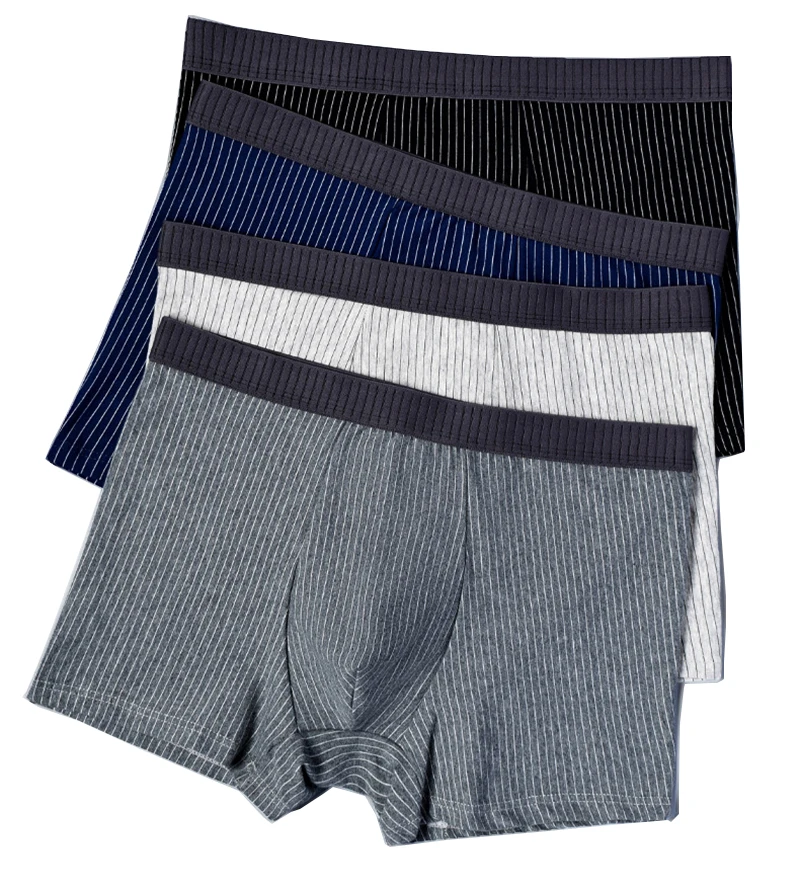 Men-s-Cotton-Striped-Boxers-Men-s-Anti-Bacterial-Underwear-Mens-Cotton ...