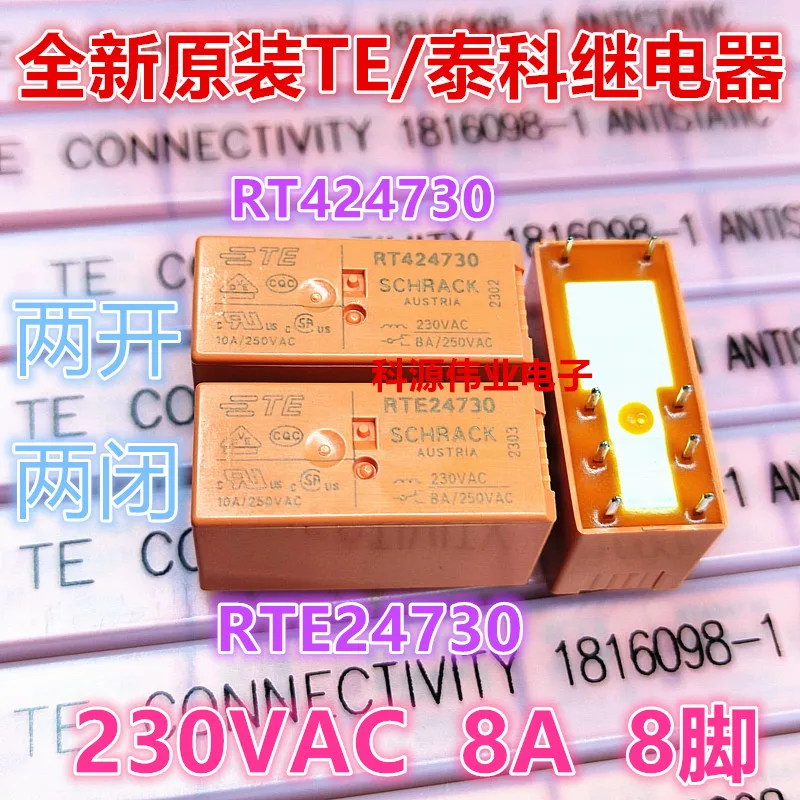 Free-shipping-lot-100-New-TE-TYCO-SCHRACK-RTE24615-RT424615-115VAC ...