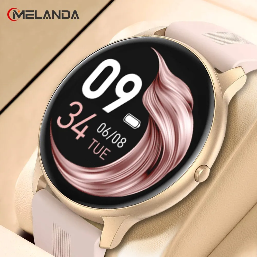 MELANDA-Smart-Watch-Women-Men-IP68-Waterproof-Sports-Fitness-Tracker ...