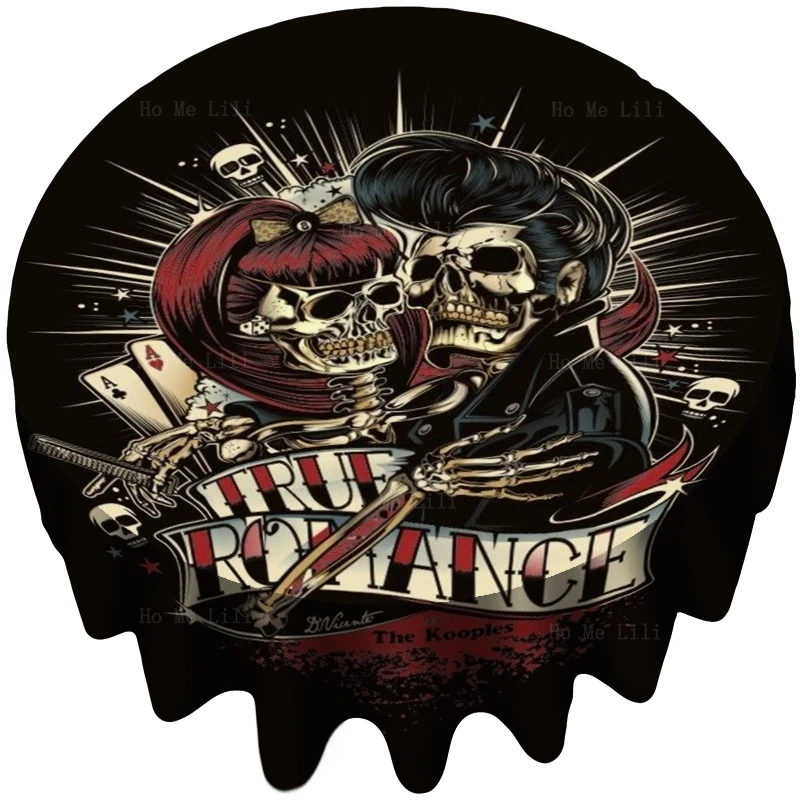 Rockabilly Skull Couple