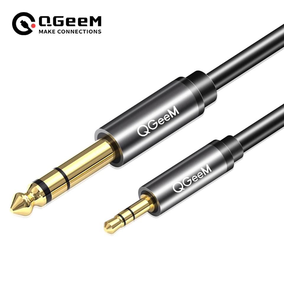 Audio Mixer Cables Jack 3.5mm 6.35 | 3.5mm 6.35mm Jack Audio Cable - 3 ...