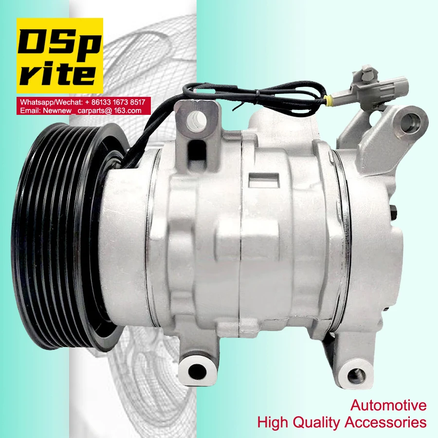 10S11C AC Compressor For Toyota Hilux 2001-2006 4472608020 4471902650 ...