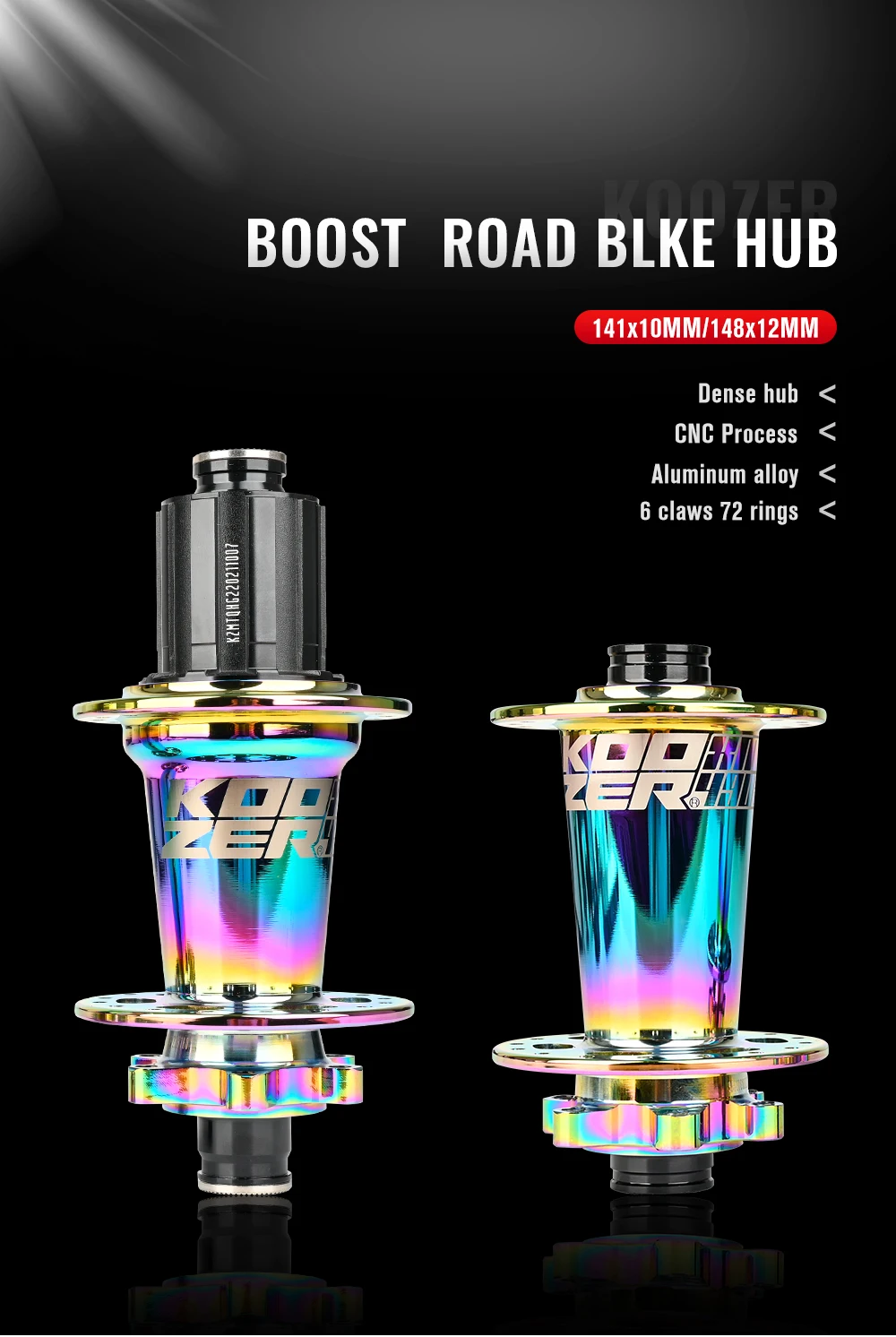 Koozer xm490 pro boost hub 15x110 12x148 mtb boost hub 28/32 buraco ...