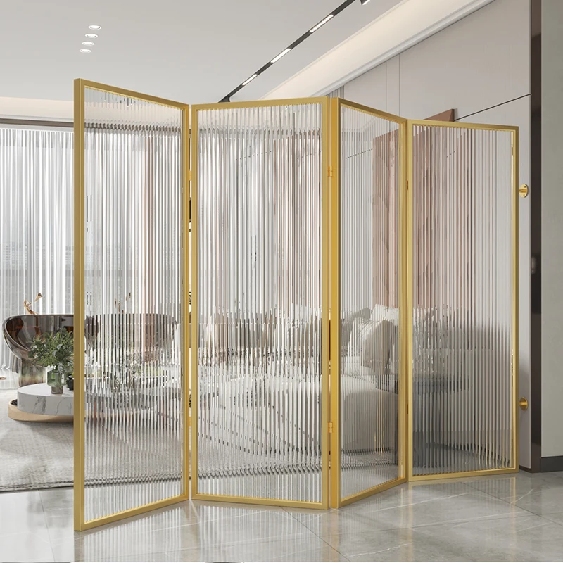 Customized-Changhong-glass-screen-partition-foldable-mobile-dining-room ...