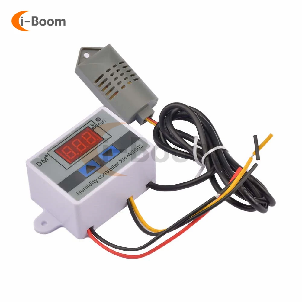 W3005-1500W-Digital-Humidity-Meter-Hygrometer-Controller-Relay-Voltage ...