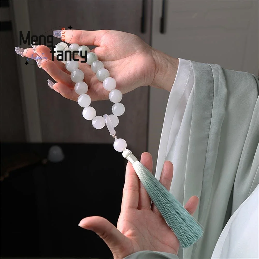 Natural-Heavenly-Mountain-Cui-Handheld-She-Tai-Cui-18-Sons-String ...