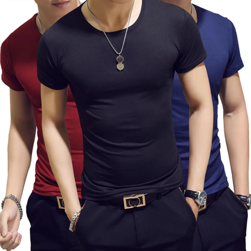18-cores-do-Homem-Magro-T-shirt-Streetwear-Roupas-de-Gin-stica-de-Manga ...