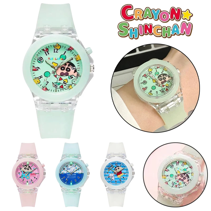 Crayon-Shin-chan-reloj-de-cuarzo-para-ni-os-reloj-electr-nico-luminoso ...