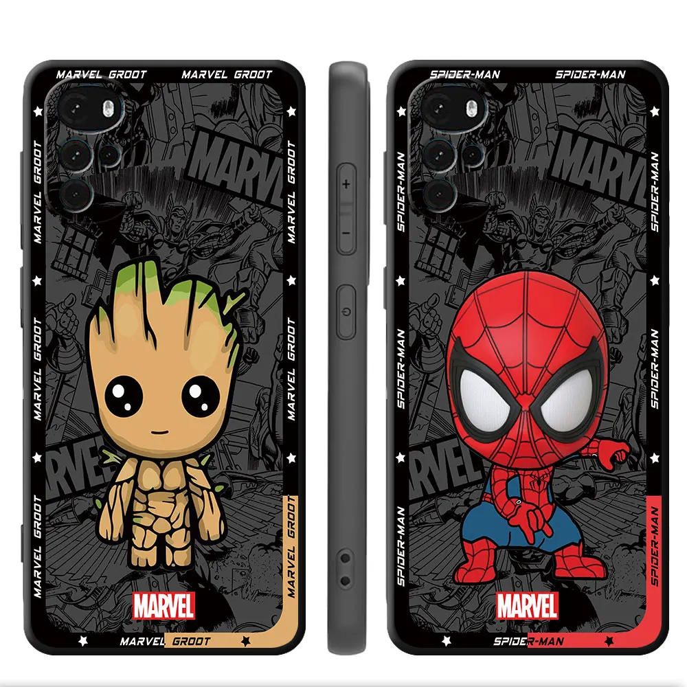 Marvel-Spiderman-Groot-Phone-Case-For-Motorola-Moto-G60-G30-G31-G50-G51 ...