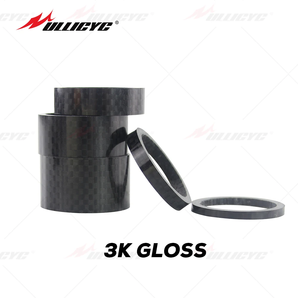 Full-Carbon-Fiber-Fork-Washer-Spacer-Mountain-Road-Bike-Headset-Stem ...