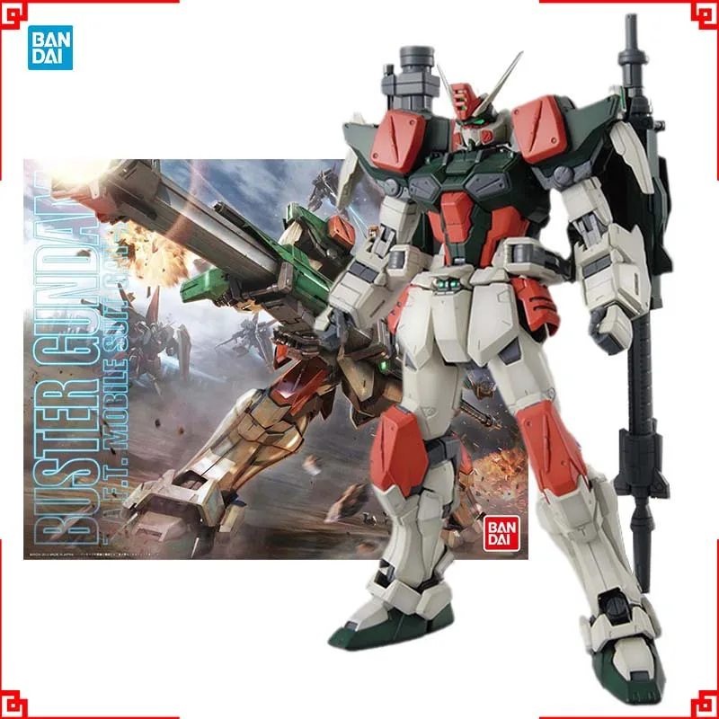Bandai Gundam Model Kit MG 1/100 Buster Action Figure Gunpla Building ...