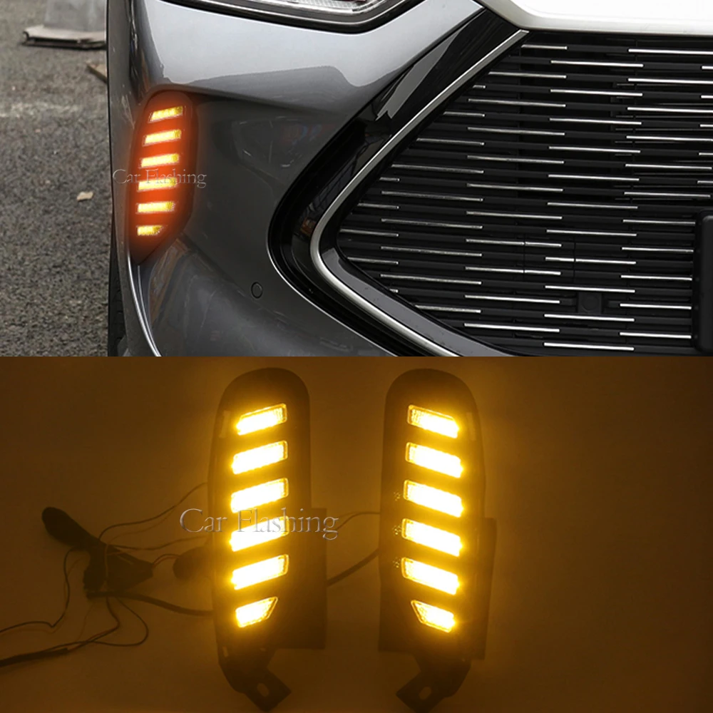 Car-LED-Daytime-running-light-For-BYD-Song-Plus-DMi-2021-2022-fog-lamp ...