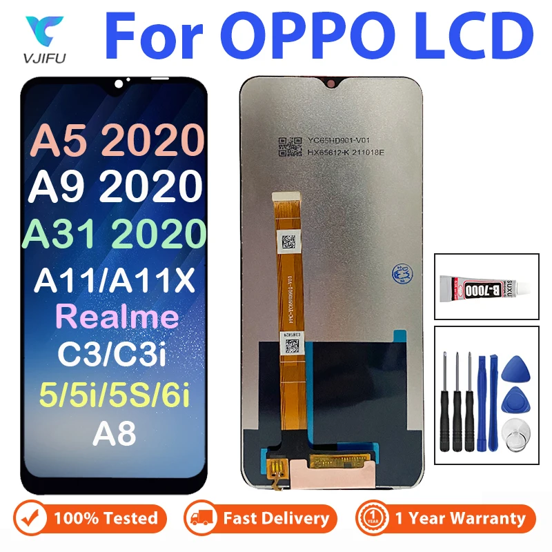 6-5-Original-For-OPPO-A5-A9-2020-LCD-Display-A11-A11X-A8-Touch-Screen ...