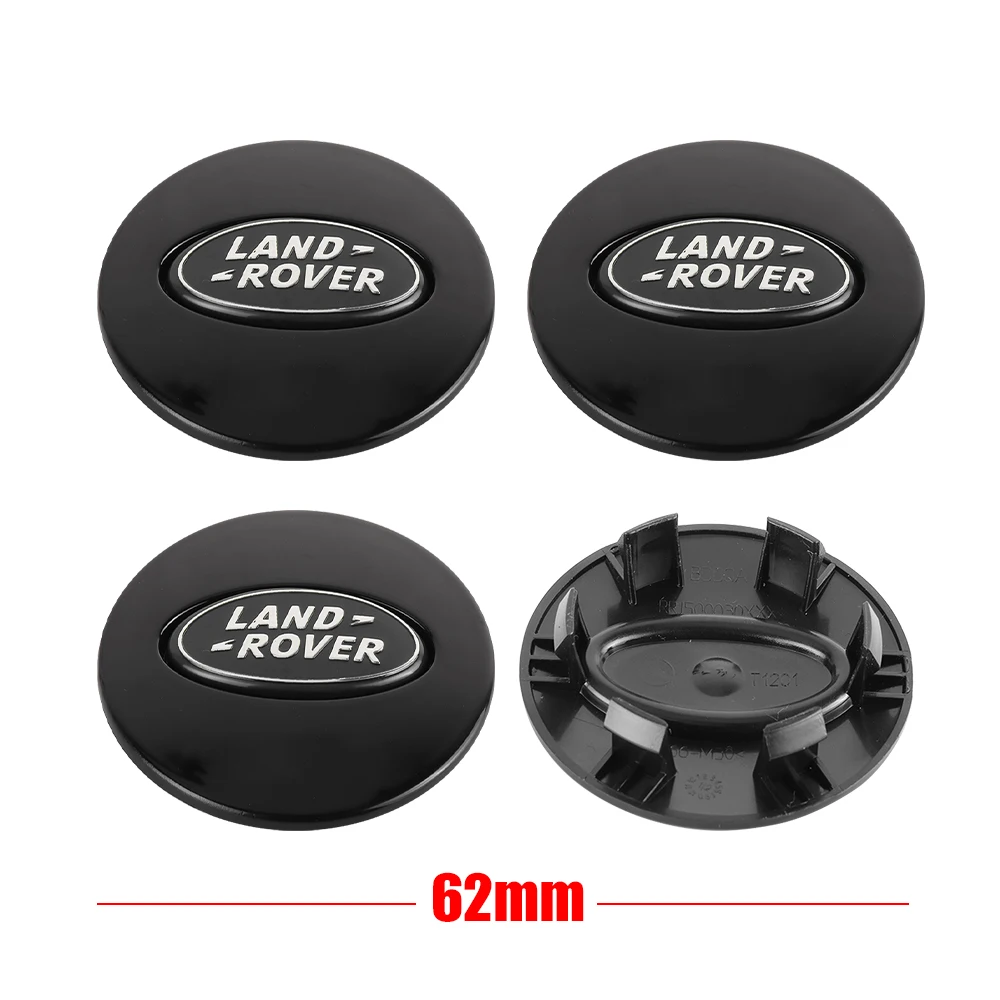Set of 4 Premium 62mm Car Wheel Center Hub Cap Covers with Badge (05)